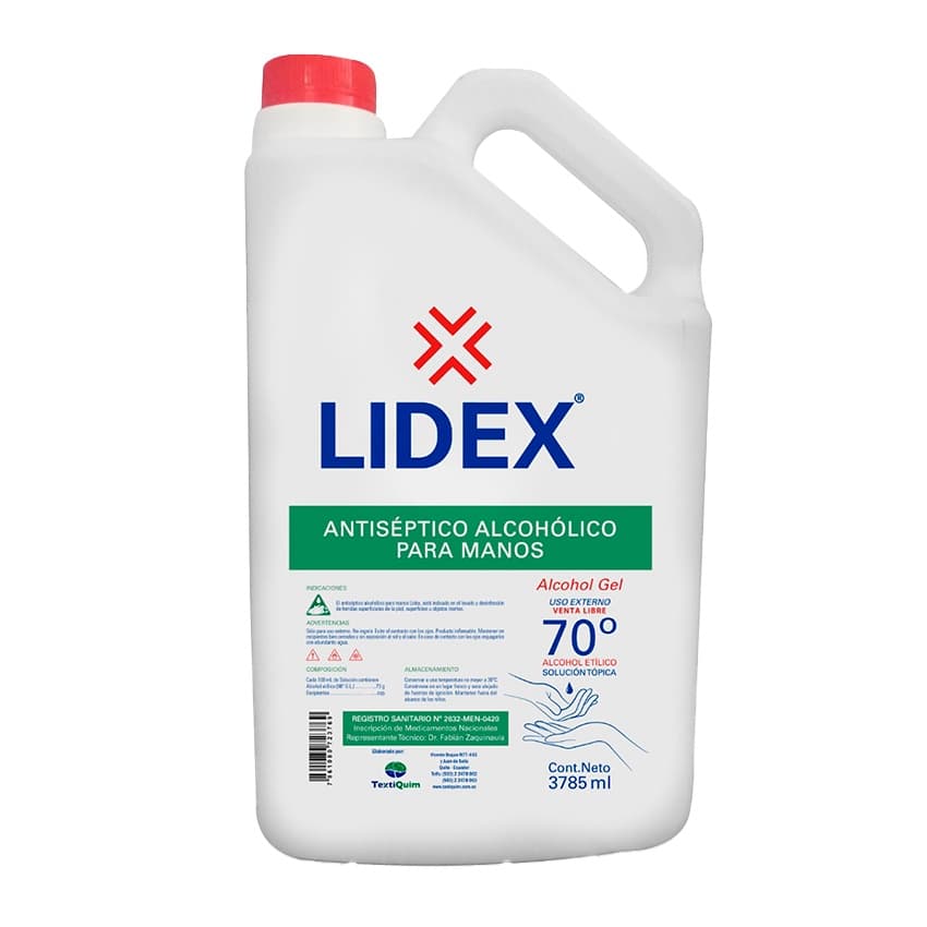 Gel Lidex Galón - Grupo Empresarial Jerusalen