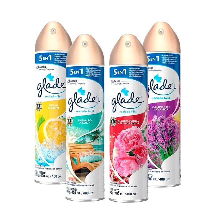 Desodorante Spray Glade 400ml. - Grupo Empresarial Jerusalen